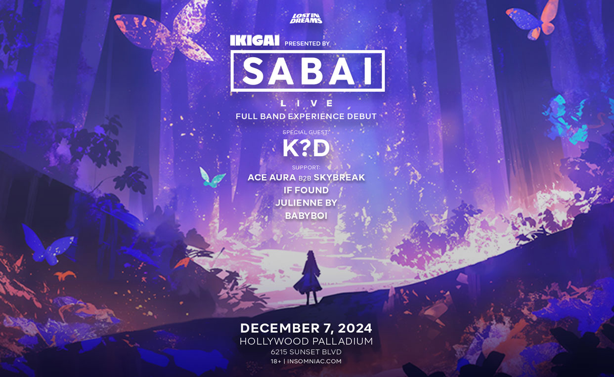 SABAI-Saturday, December 7, 2024-Los Angeles, CA-Hollywood Palladium