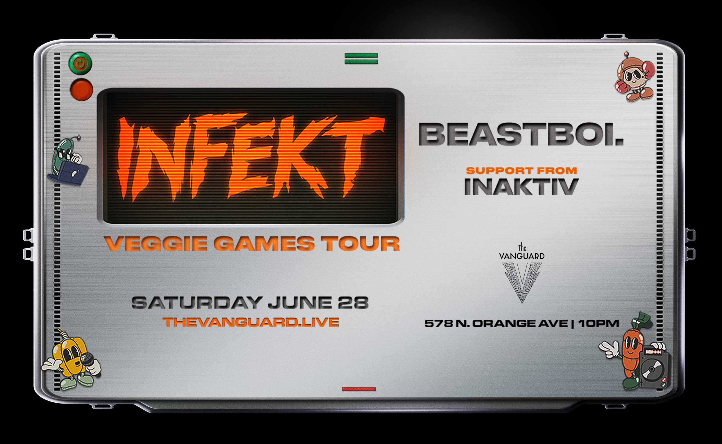 INFEKT-Saturday, June 28, 2025-Orlando, FL-The Vanguard