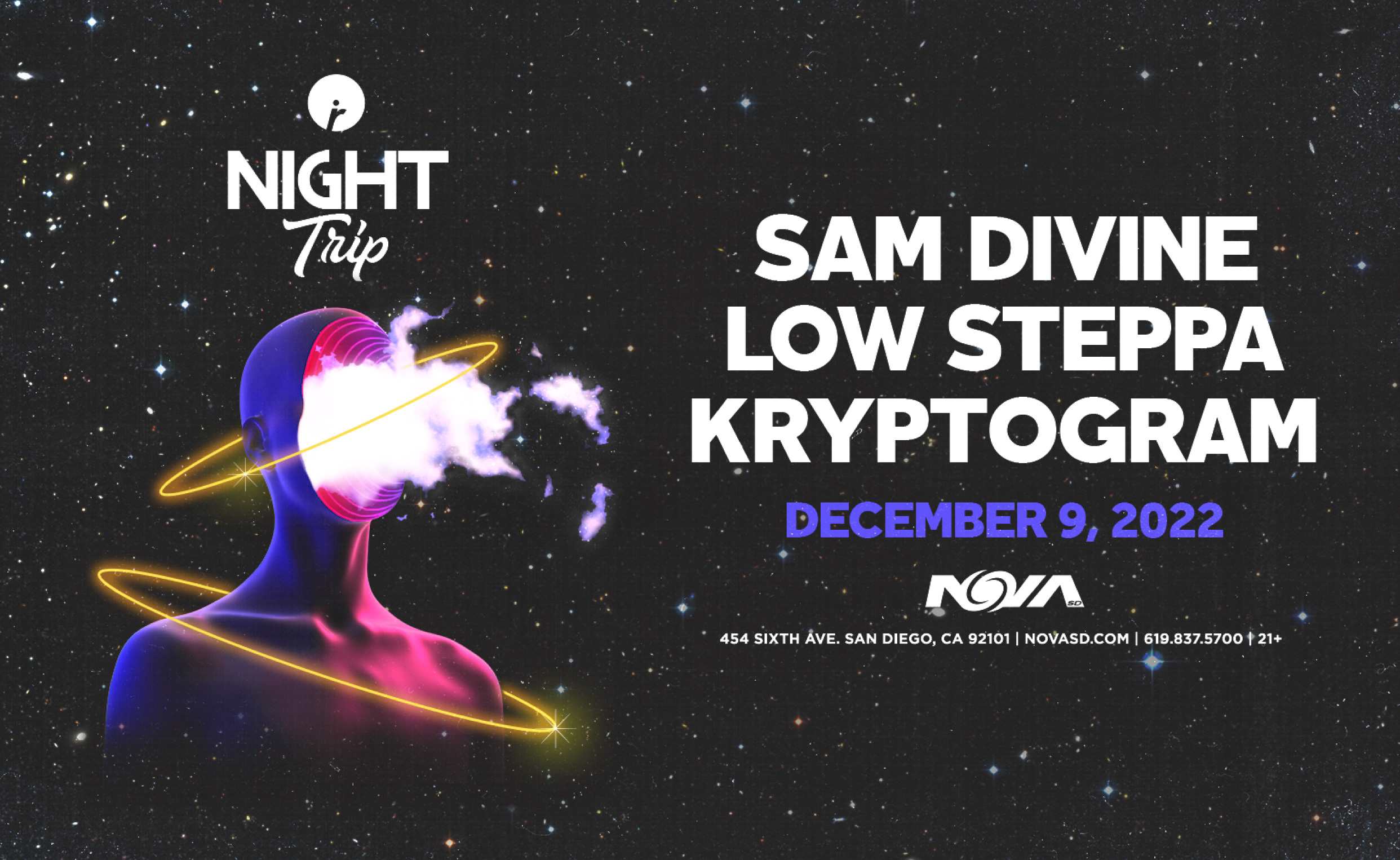 Sam Divine, Low Steppa, Kryptogram – Insomniac