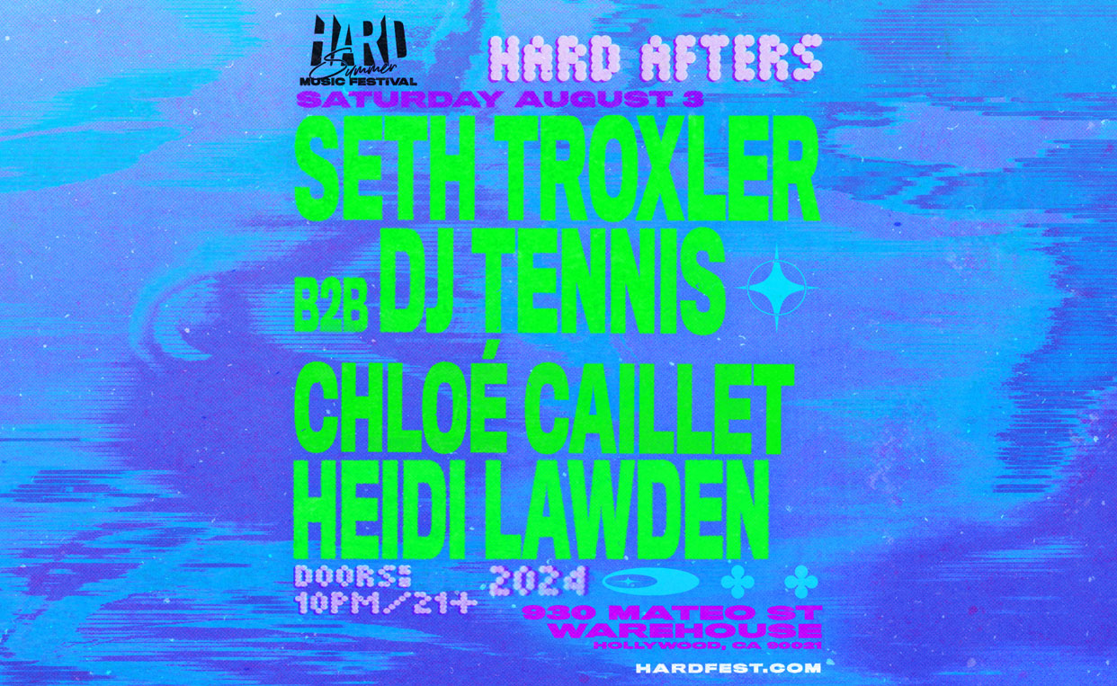 Seth Troxler B2B DJ Tennis, Chloé Caillet, Heidi Lawden – Insomniac