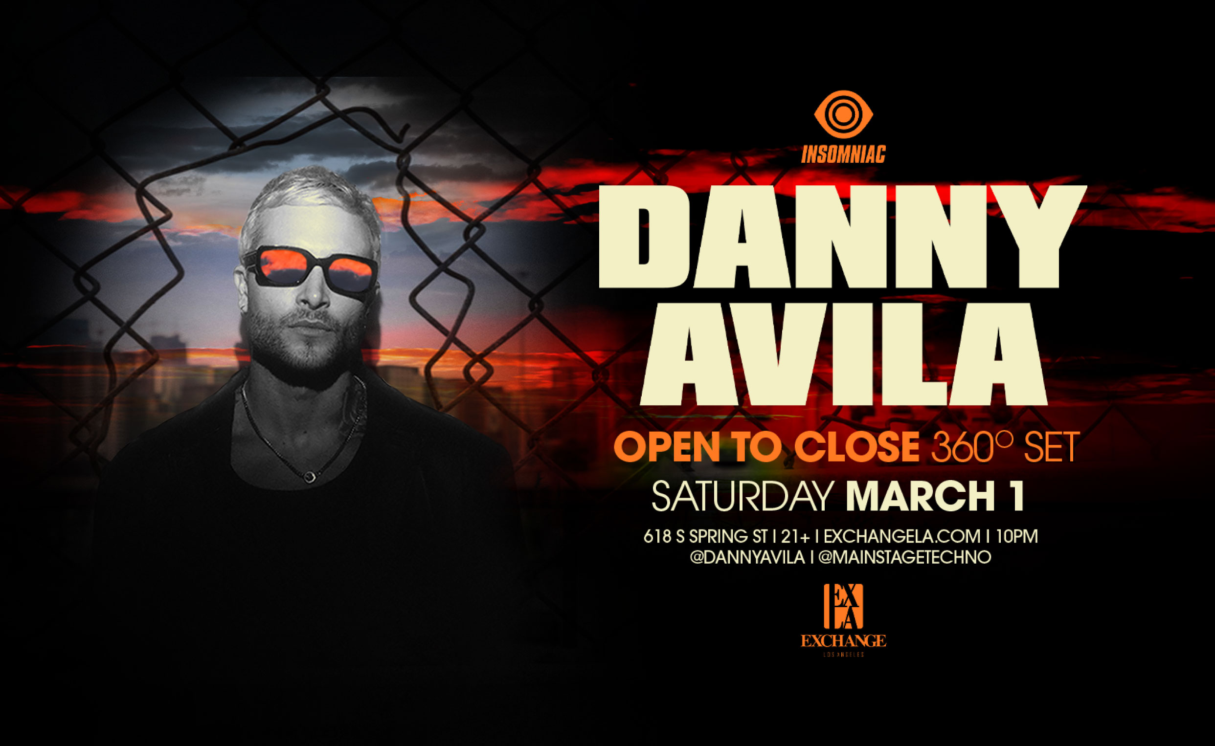Danny Avila (Open To Close 360º Set) – Insomniac