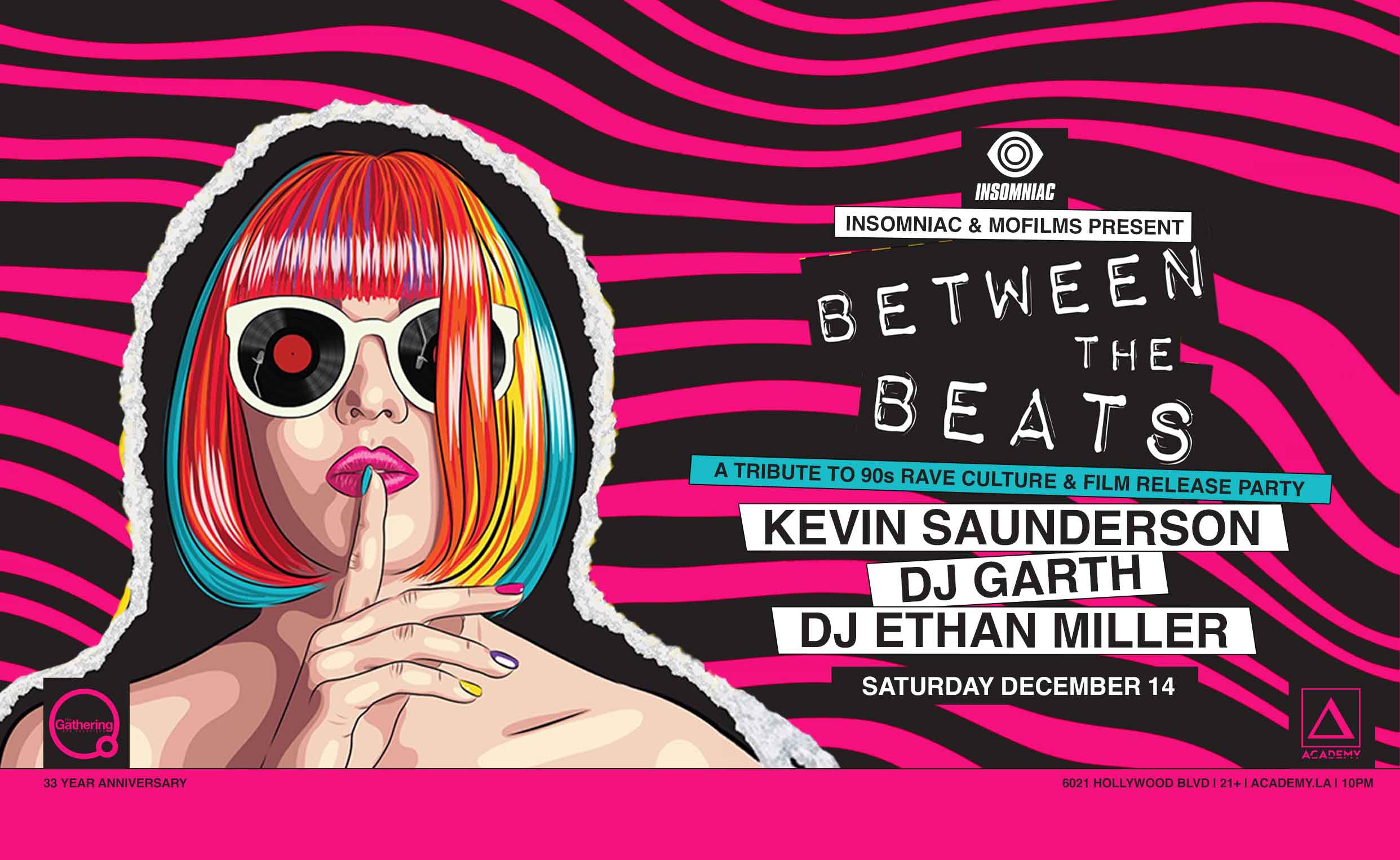Between The Beats (Secret Lineup of 90s Rave Legends) – Insomniac