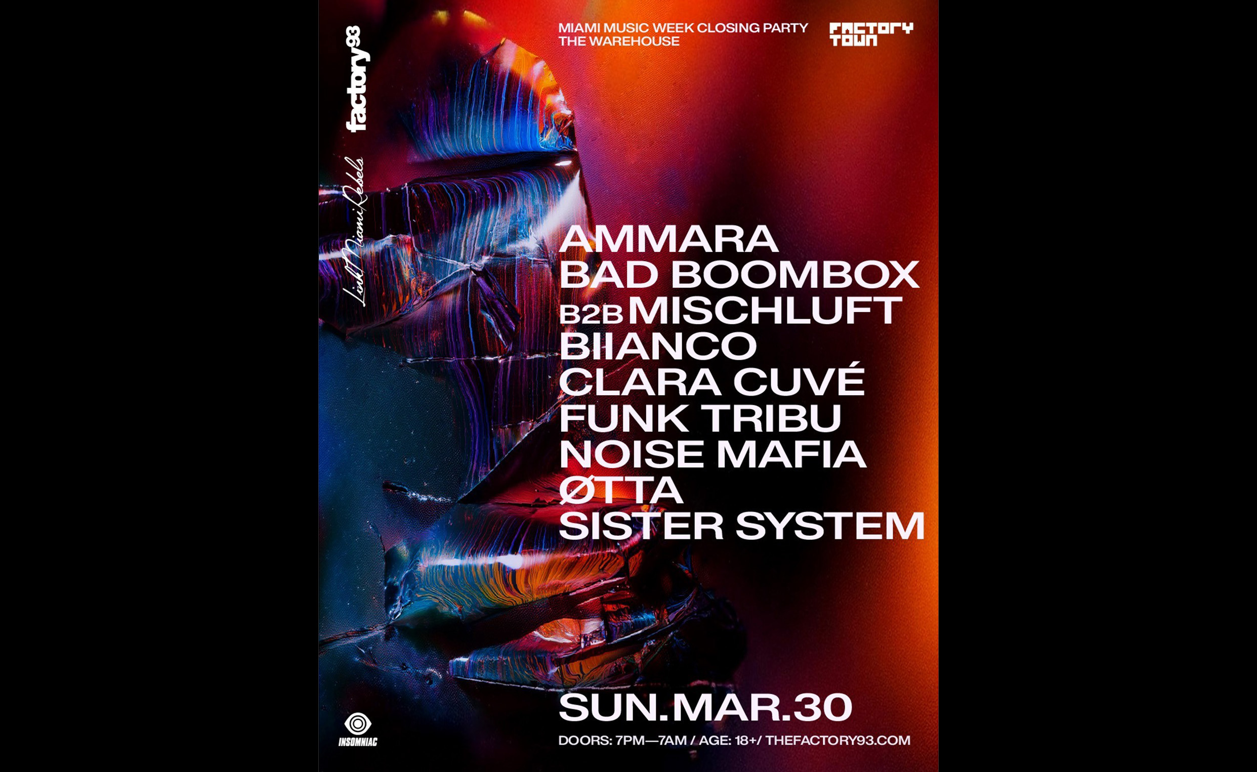 Factory 93 Presents – Insomniac