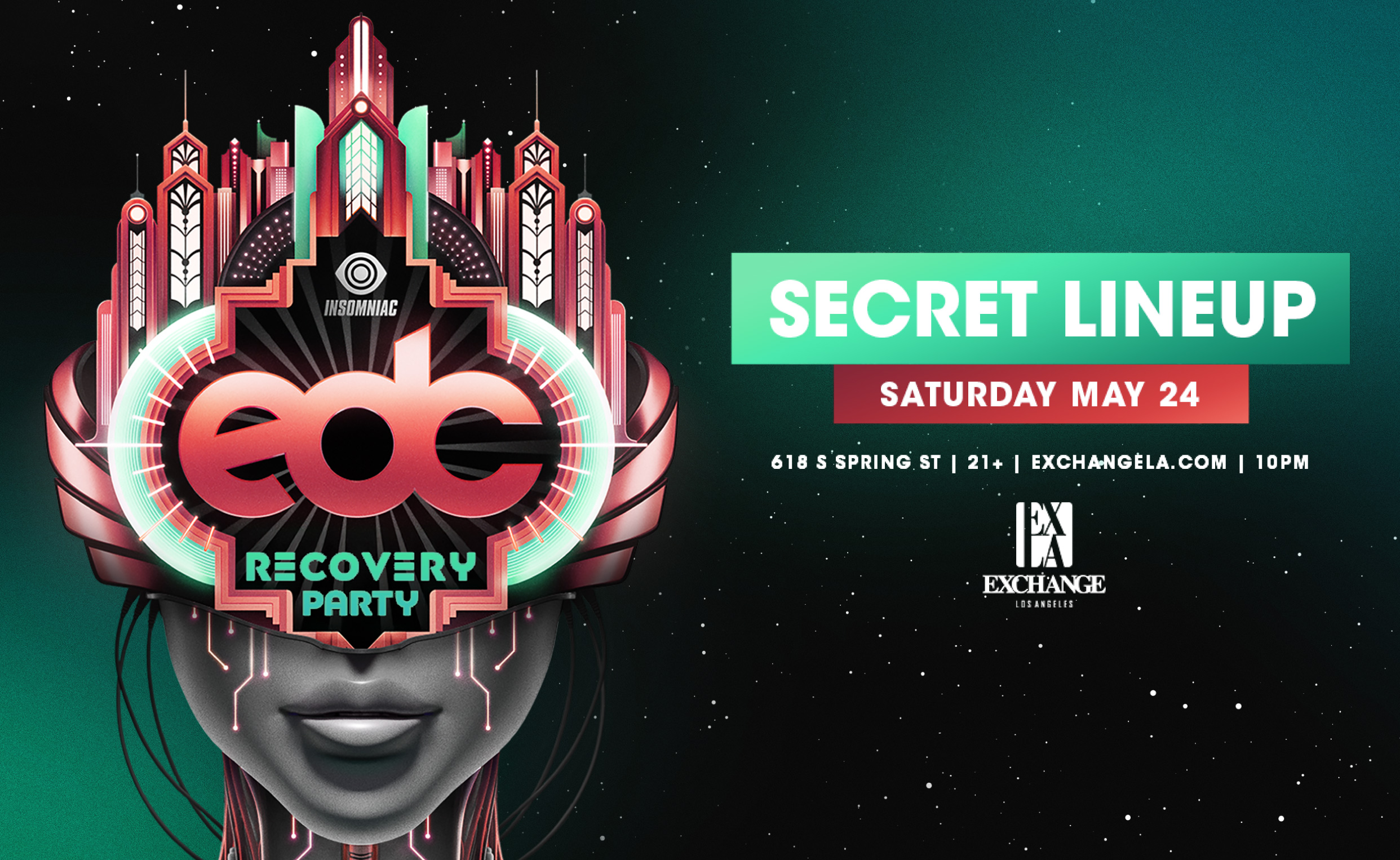 EDC Recovery Party (Secret Lineup) – Insomniac
