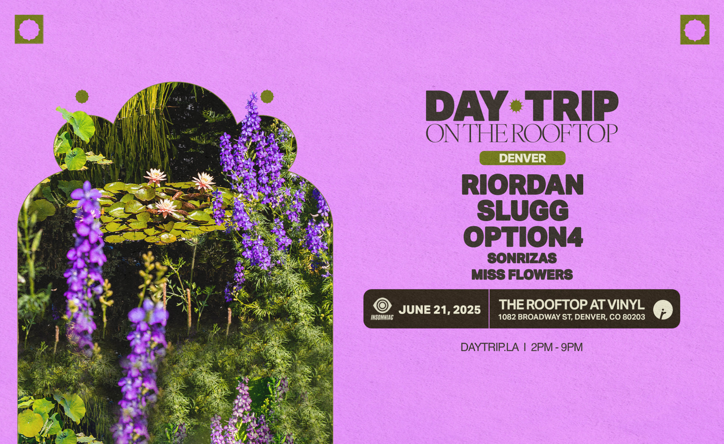 Riordan, Slugg, Option4 – Insomniac