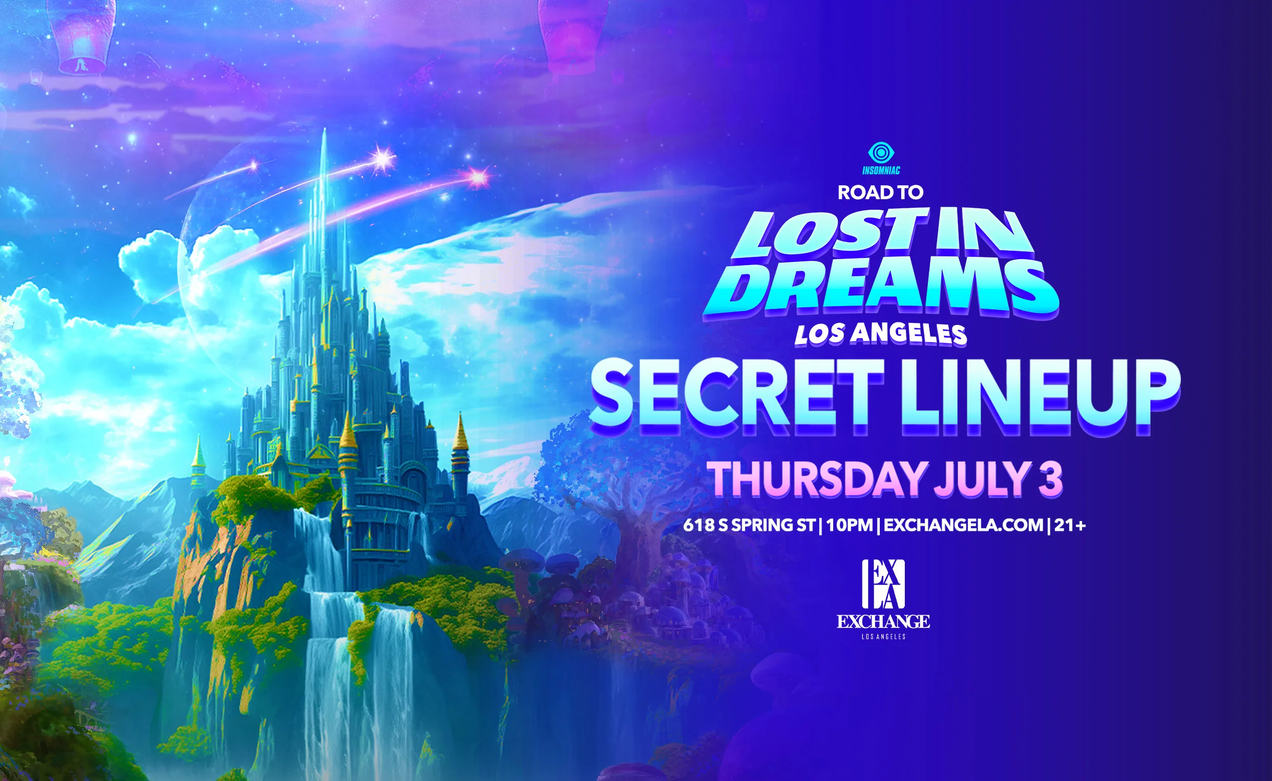 Road to Lost In Dreams (Secret Lineup) – Insomniac