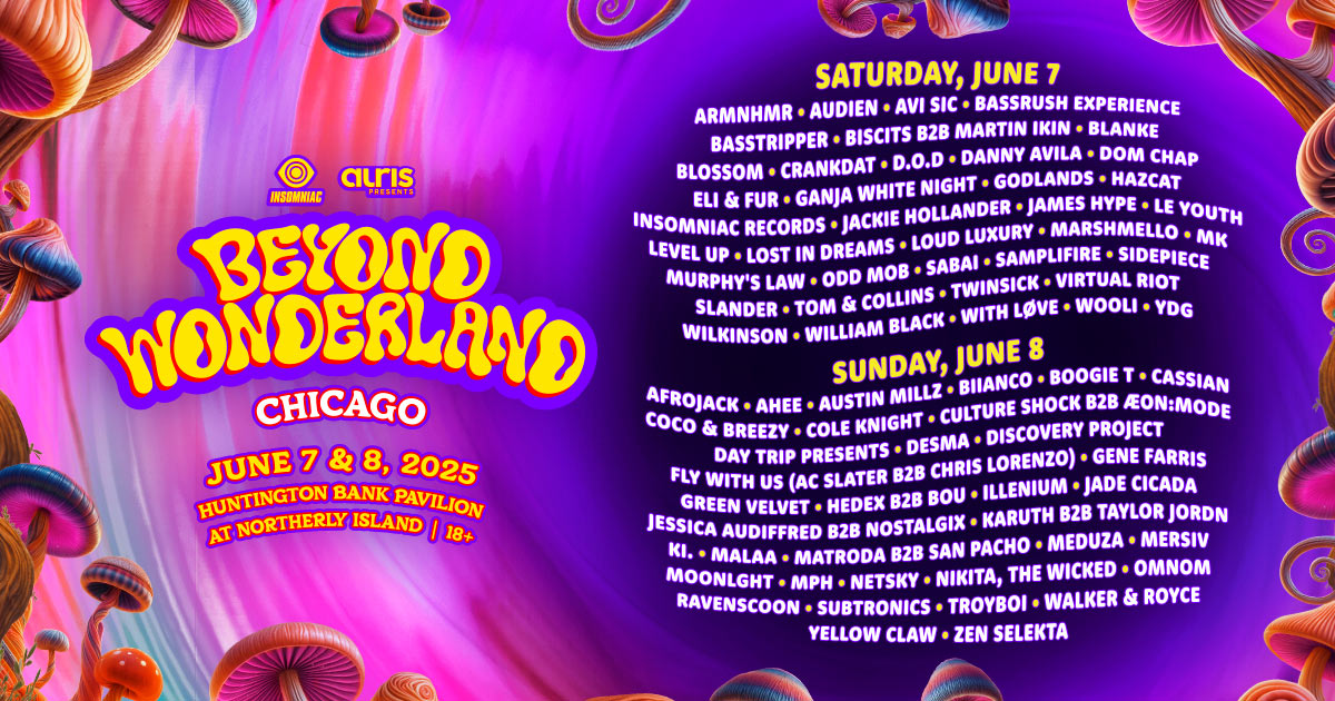 Beyond Wonderland Chicago | June 7+8, 2025 | Huntington Bank Pavilion ...
