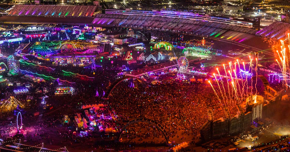 Festival Map – EDC Las Vegas 2026