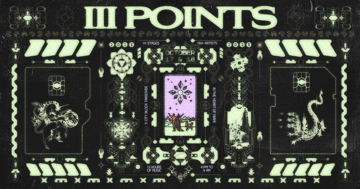 III Points Music Festival | October 17-18, 2025 | Miami, FL