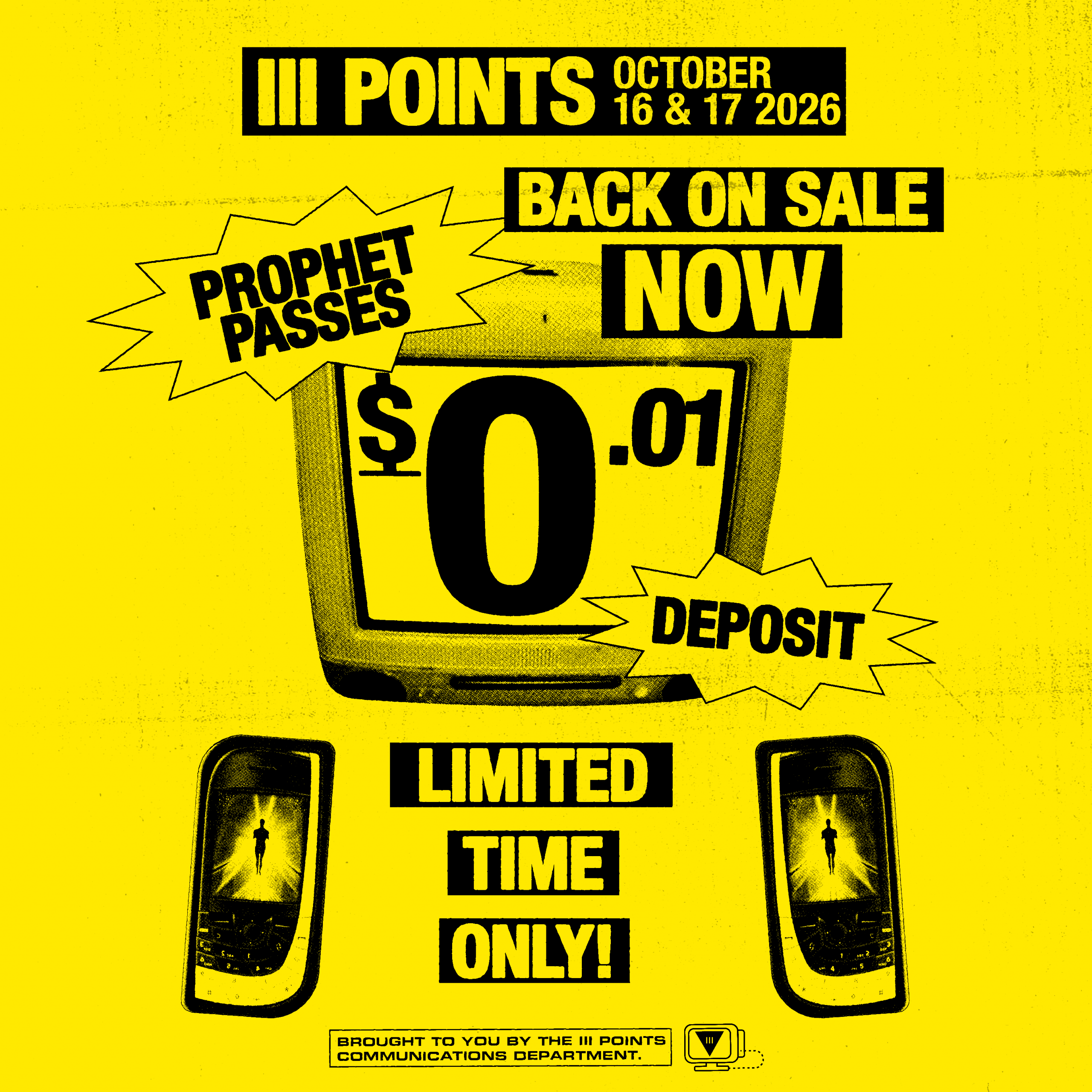 III Points Music Festival | October 16-17, 2026 | Miami, FL