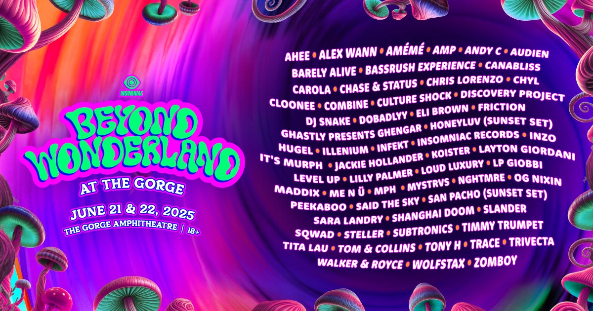 Beyond Wonderland at The Gorge | June 21+22, 2025