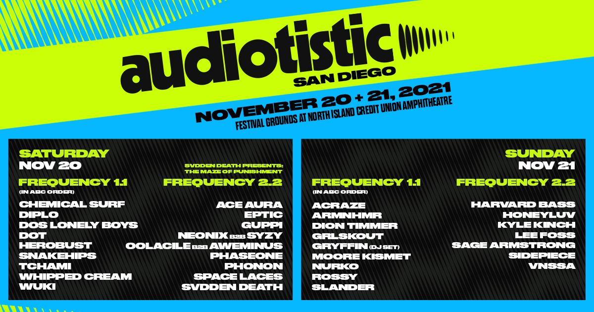 Audiotistic San Diego | November 20 + 21, 2021