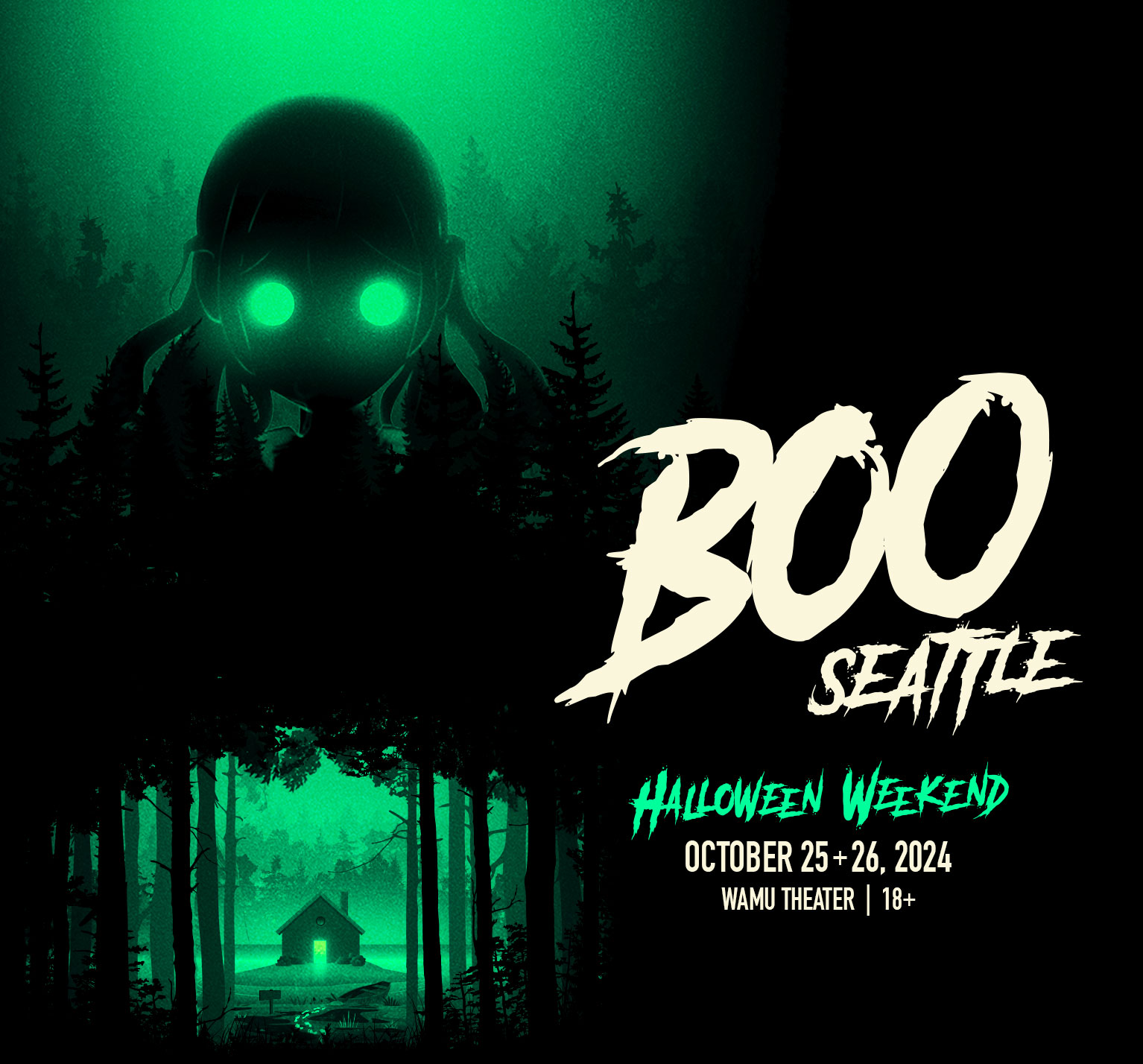 BOO Seattle | October 25+26, 2024 | WAMU Theater