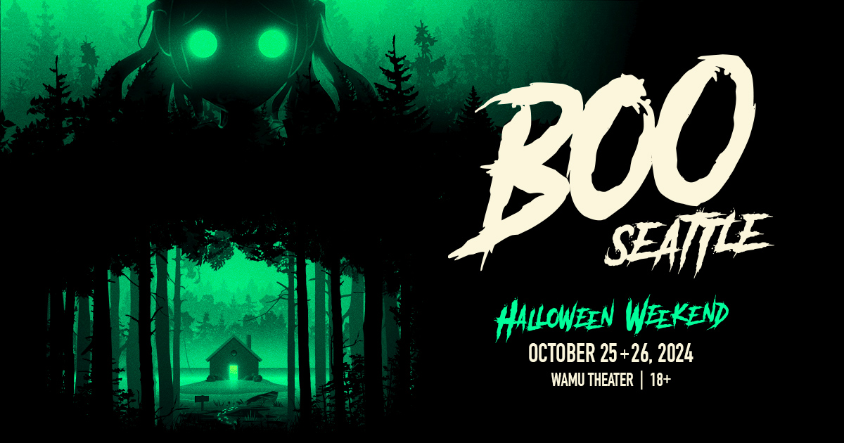 BOO Seattle | October 25+26, 2024 | WAMU Theater